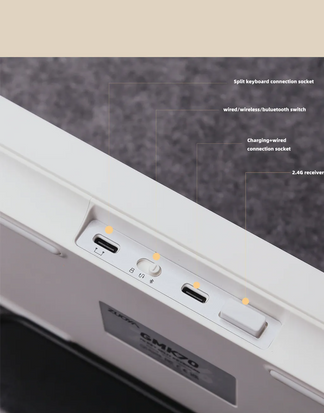 GMK 70 Split Mechanical Keyboard Kit - Barebone | KeebsMod – KEEBSMOD