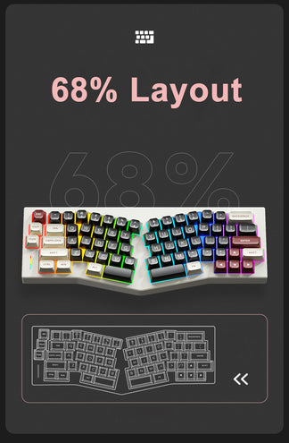 Weikav Record Alice Keyboard – KEEBSMOD