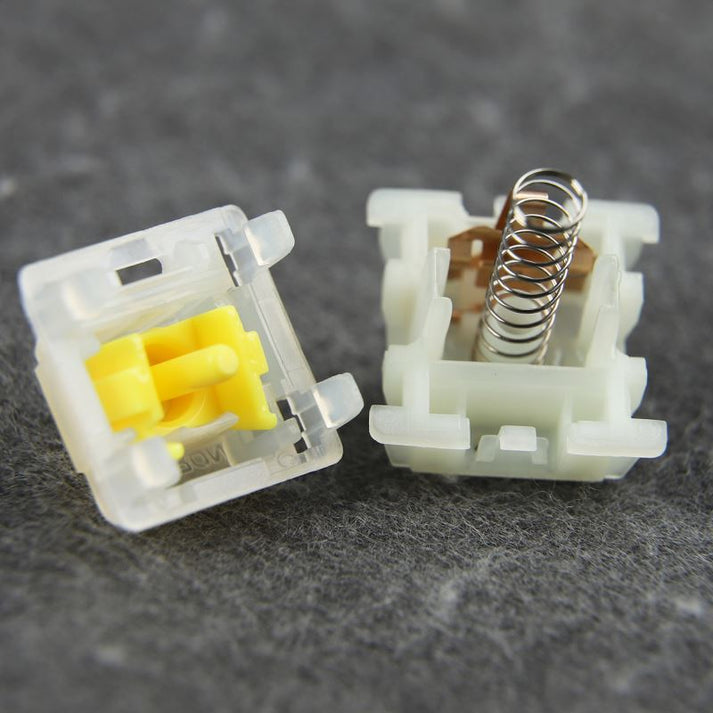 Gateron Milky yellow pro (Pack of 10) – KEEBSMOD