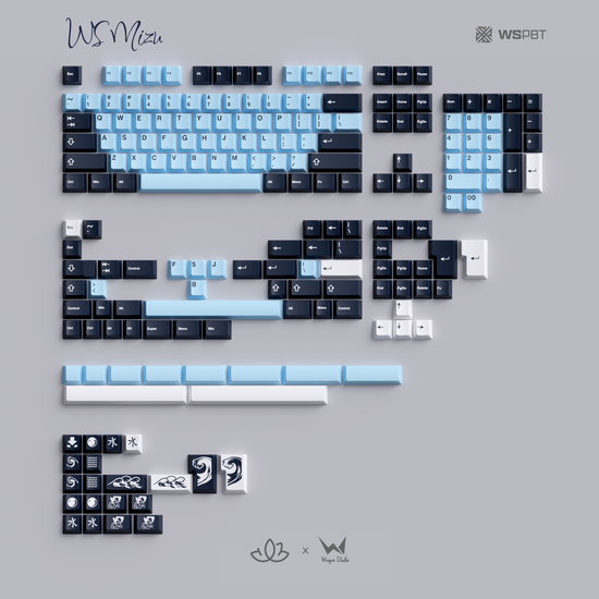 WS MIZU KEYCAPS – KEEBSMOD
