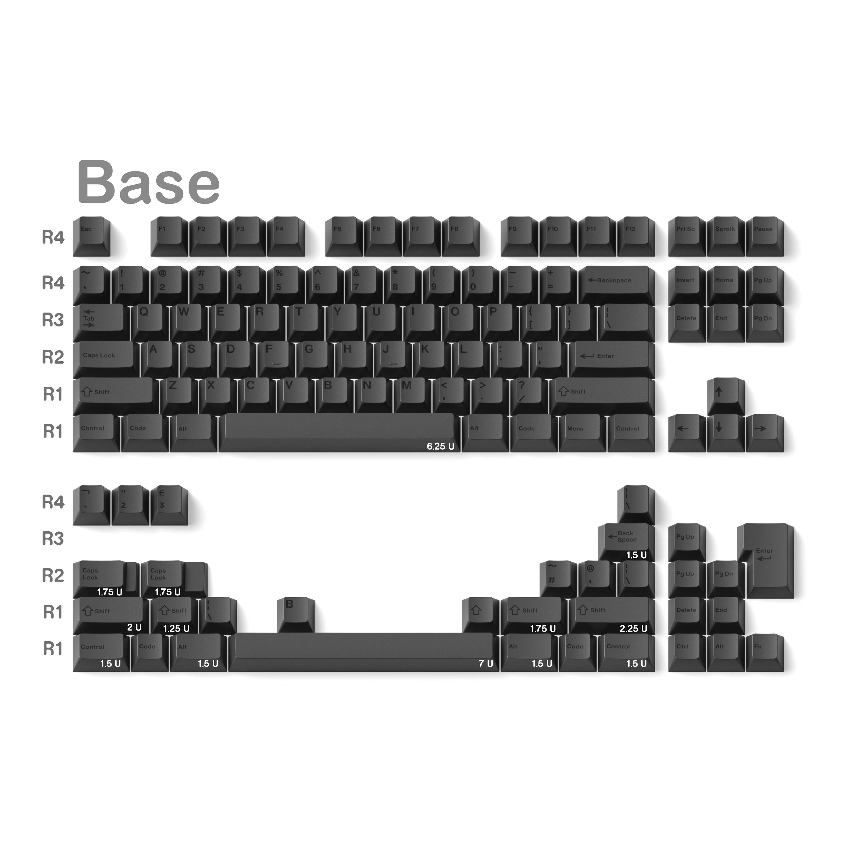 Dark Matter Keycaps (GMK Clone) – KEEBSMOD